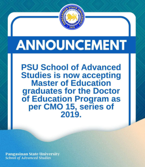 Ed.D. Program Now Open for M.Ed. Graduates at PSU School of Advanced ...